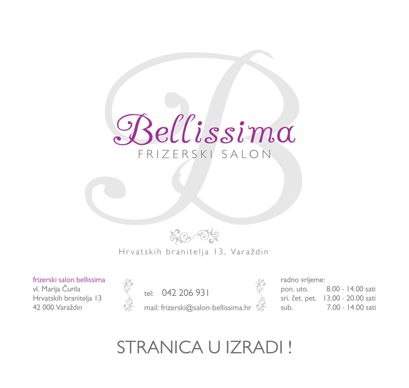 Frizerski salon Bellissima